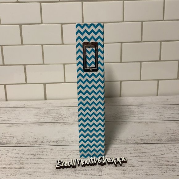 The Paper Studio | Office | The Paper Studio Blue White Chevron 9s 00s ...